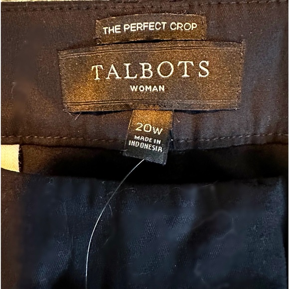 Talbots | Pants & Jumpsuits | Nwt Talbots Womens Classic Black The Perfect Crop | Poshmark
